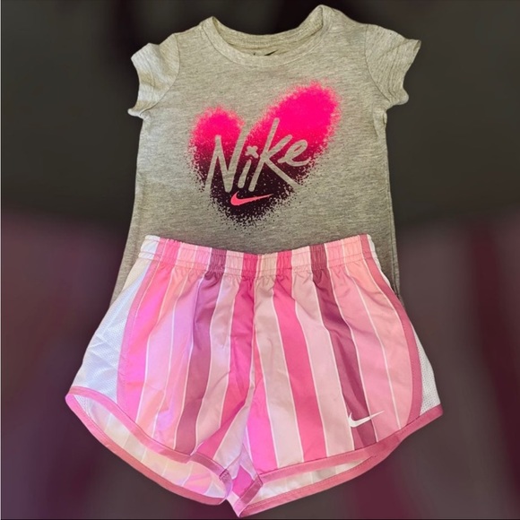 Nike | Matching Sets | Nike 2 Piece Matching Set Toddler Girls Outfit Sz 4 T | Poshmark
